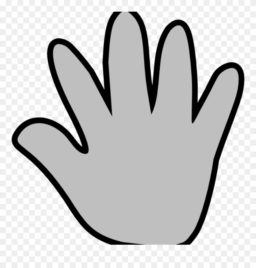 Large Hand Cut Out Clipart (#5728429) - PinClipart