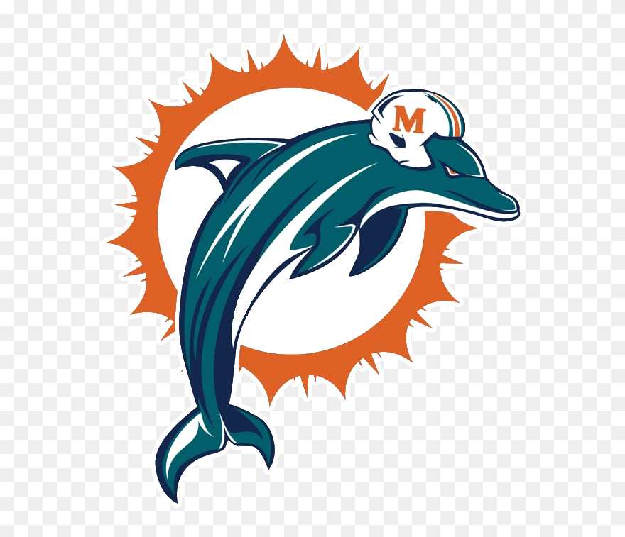 Download Miami Dolphins Logo Transparent Clipart (#5732368) - PinClipart
