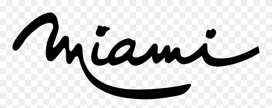 Miami Logo Png Transparent - Miami Clipart (#5732380) - PinClipart