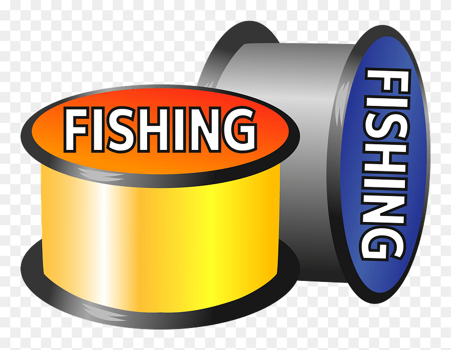 Fishing Line Clipart - Label - Png Download (#5734376) - PinClipart