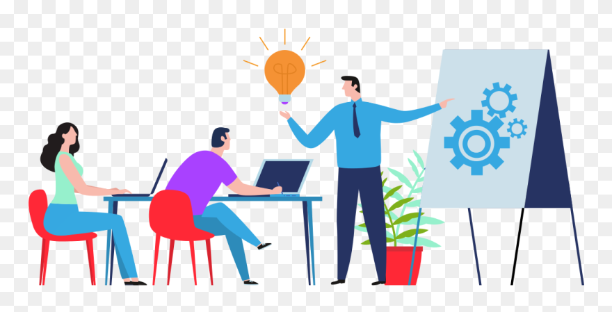 Business Training Illustration Clipart (#5739730) - PinClipart