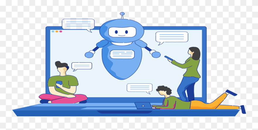 Chatbot Vector Clipart (#5739745) - PinClipart