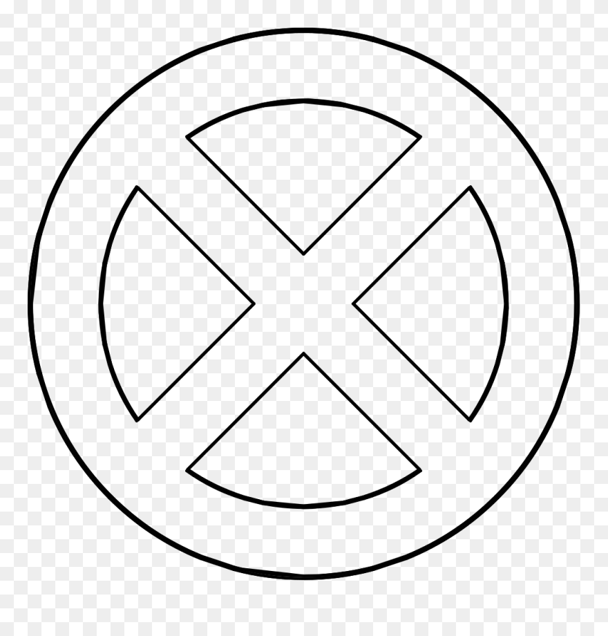 X Men Logo Svg Clipart (#5740559) - PinClipart