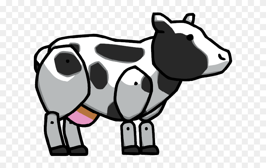 Scribblenauts Cow Clip Arts - Cow Sprite Png Transparent Png (#5745615 ...