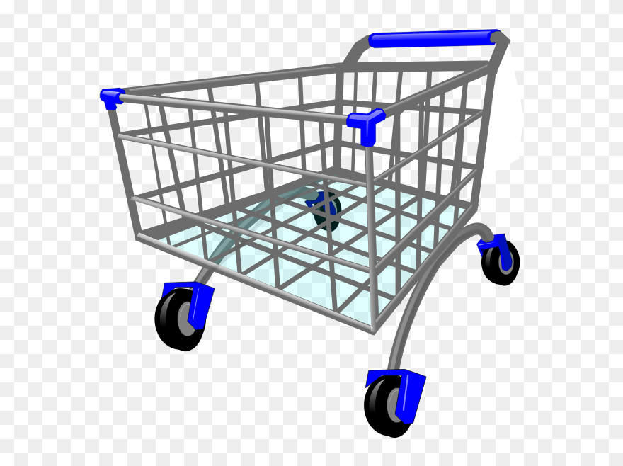 Shopping Cart Vector Illustration - Clip Art Of Cart - Png Download ...