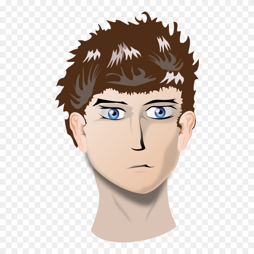 Animated Human Face Png Clipart (#5749217) - PinClipart