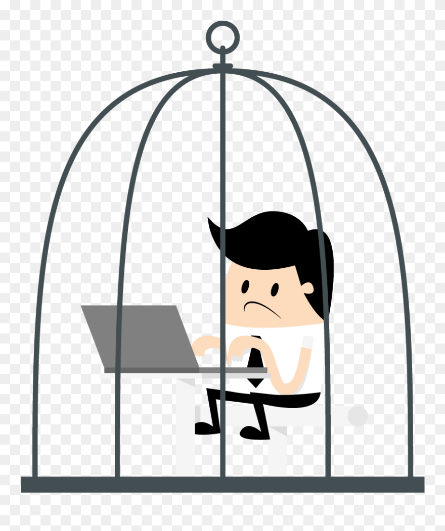 Person In A Cage Clipart (#5753875) - PinClipart