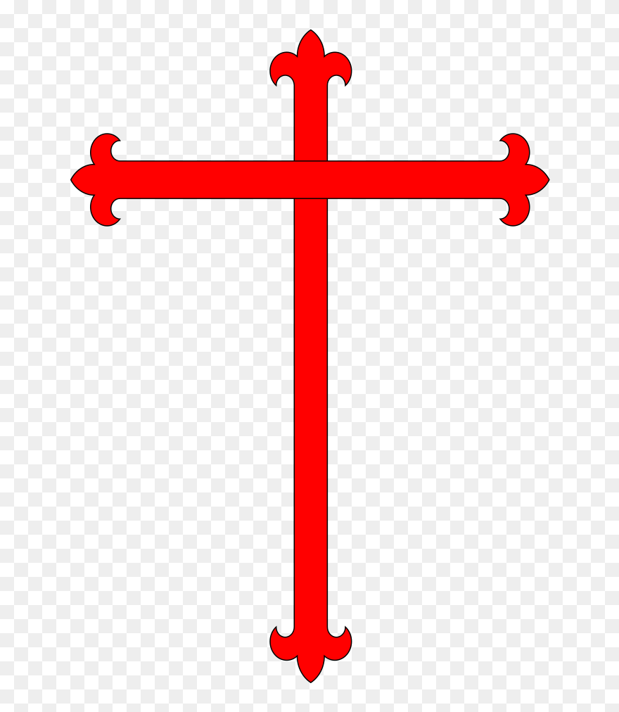 Red Crucifix Png Clipart (#5758594) - PinClipart