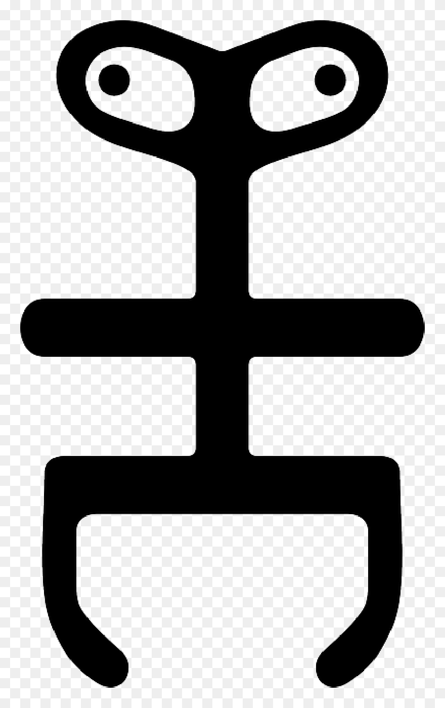 Alien, Black, Stick Figure, Stickman - Alien Stick Figure Clipart ...