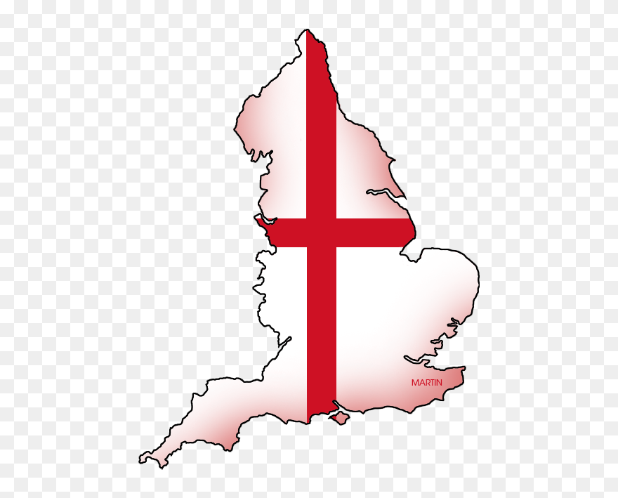Download England Map - Map England Clipart Transparent - Png Download ...