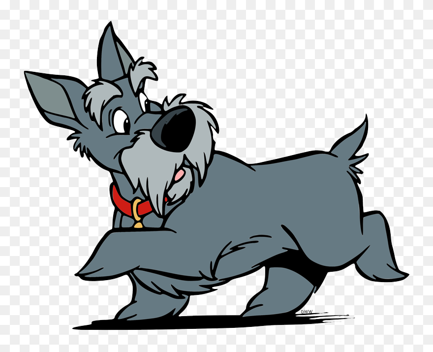 Lady And The Tramp Clipart Jock - Png Download (#5767382) - PinClipart