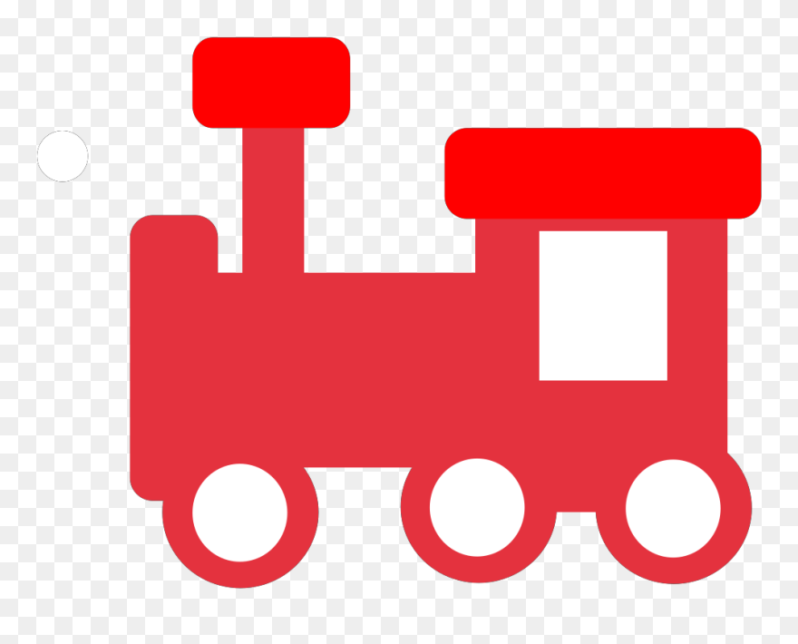 Cartoon Red Train Clipart (#5768509) - PinClipart