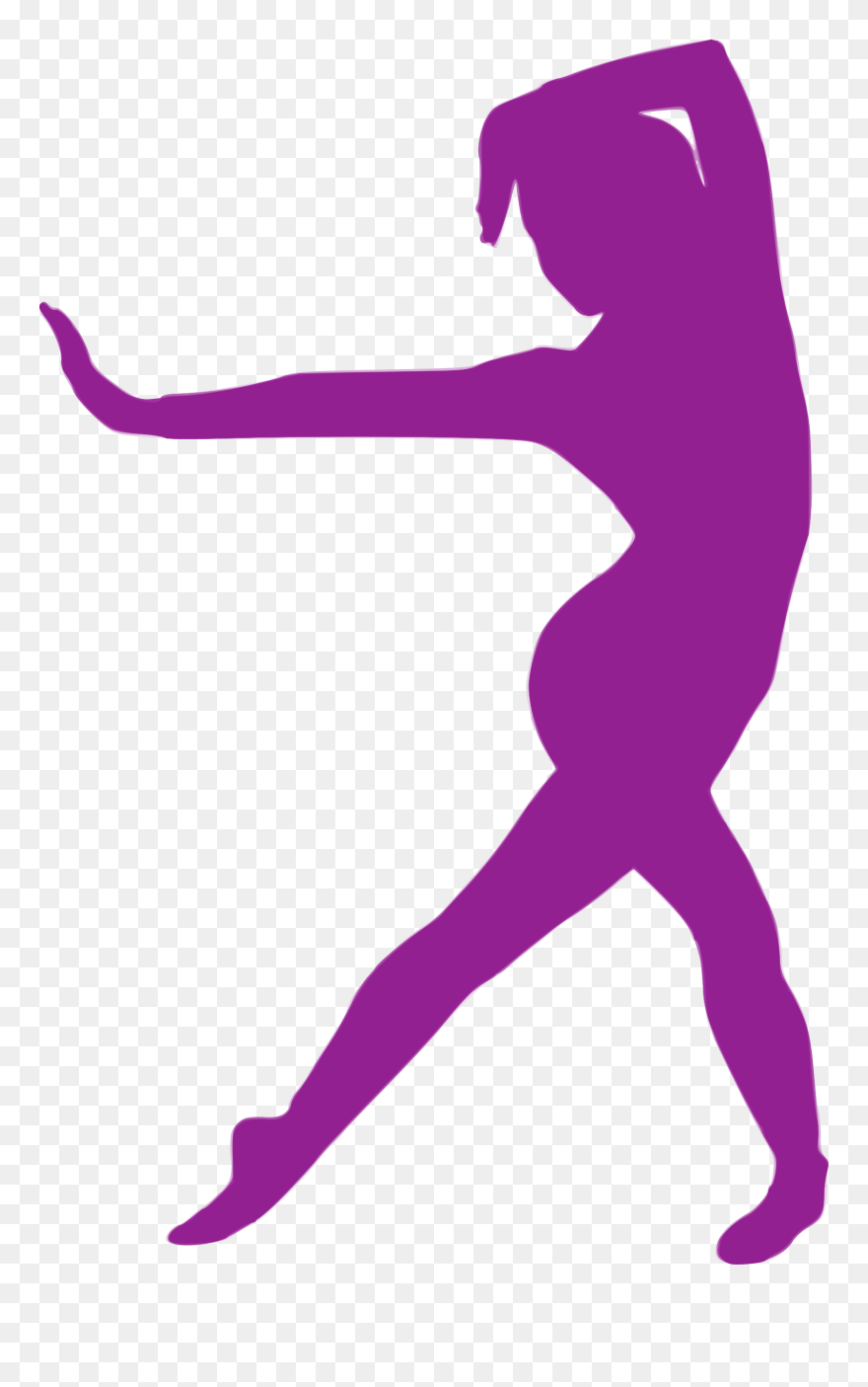 Download Silhouette Dance Clip Art - Logo Senam Aerobik Vector - Png ...