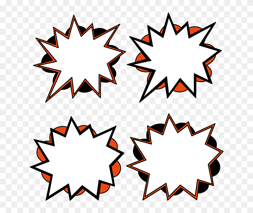 Comic Book Buble Explosion Png Clipart (#5782144) - PinClipart
