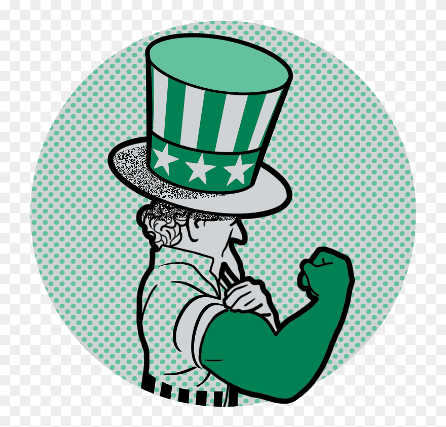 Gnd Green Muscle - Illustration Clipart (#5786801) - PinClipart