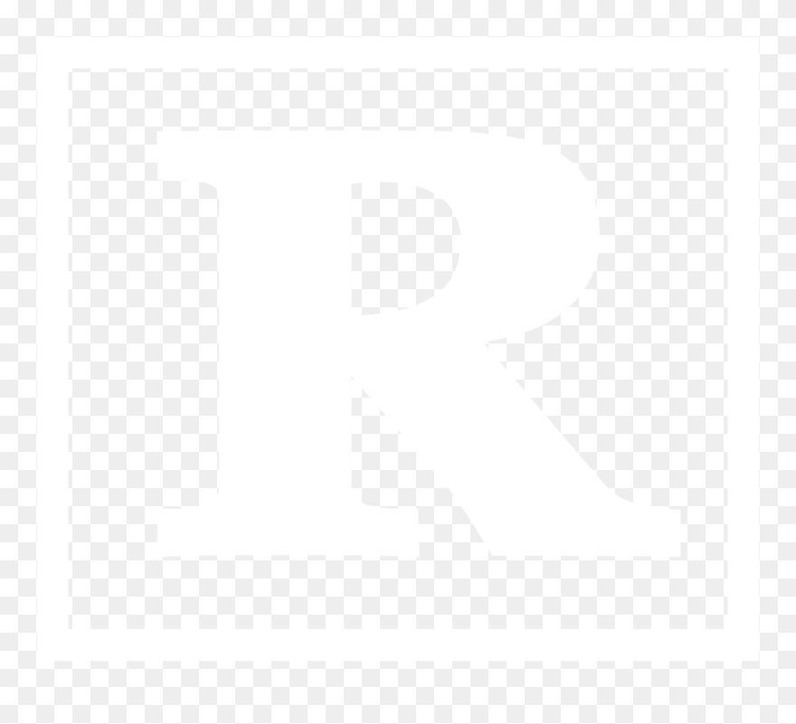 Download Rated R Logo Clipart Graphic Library Library Rated - White ...