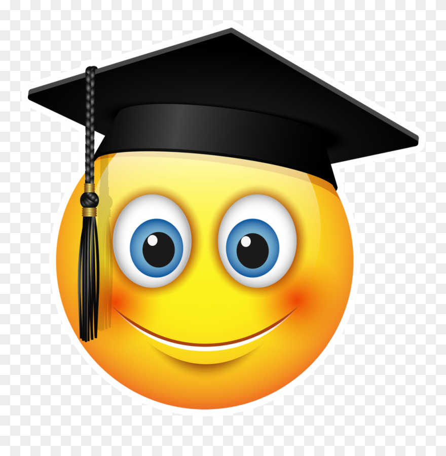 Emoji Clipart Graduation - Graduation Emoji - Png Download (#5798501 ...