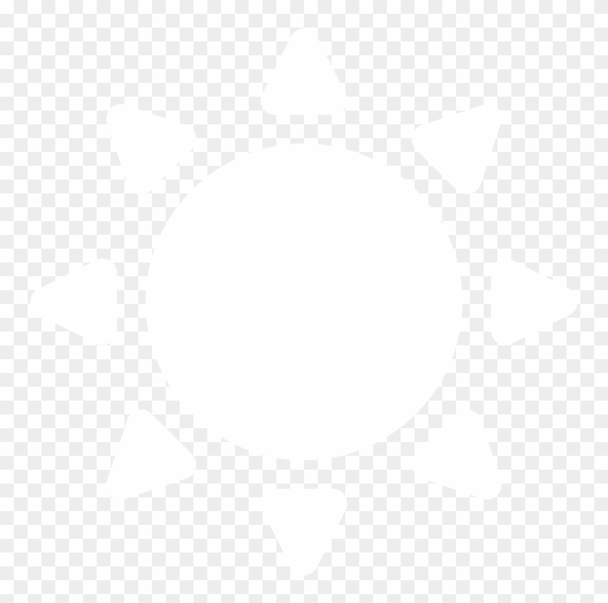 White Sun Transparent Clipart (#583041) - PinClipart