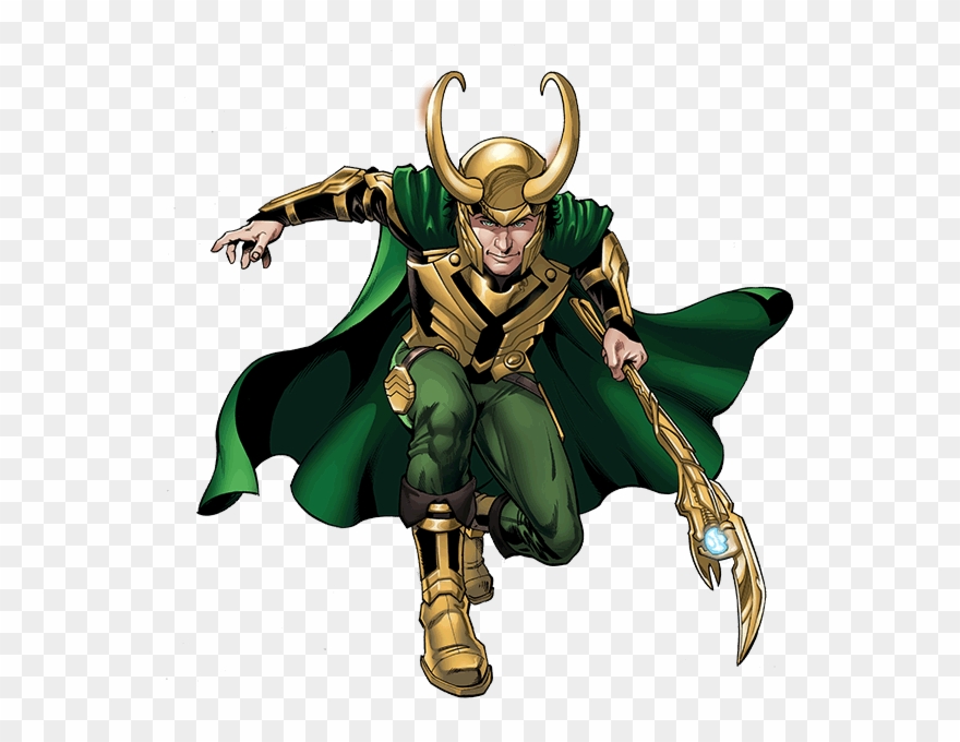Loki Comic Transparent Background Clipart (#587981) - PinClipart