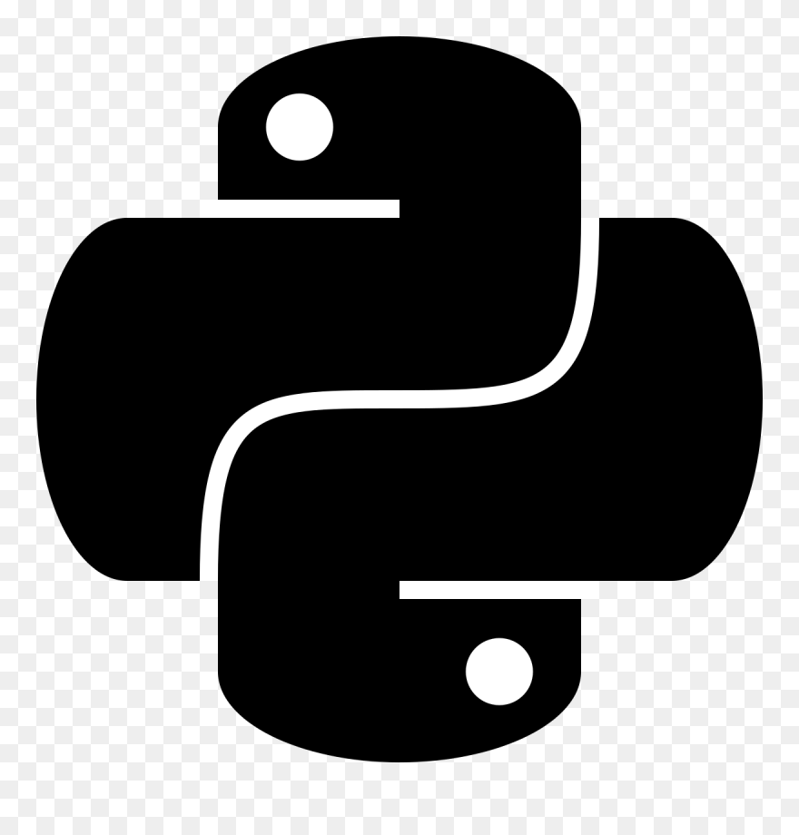 Download Python Black And White Clipart (#5802256) - PinClipart