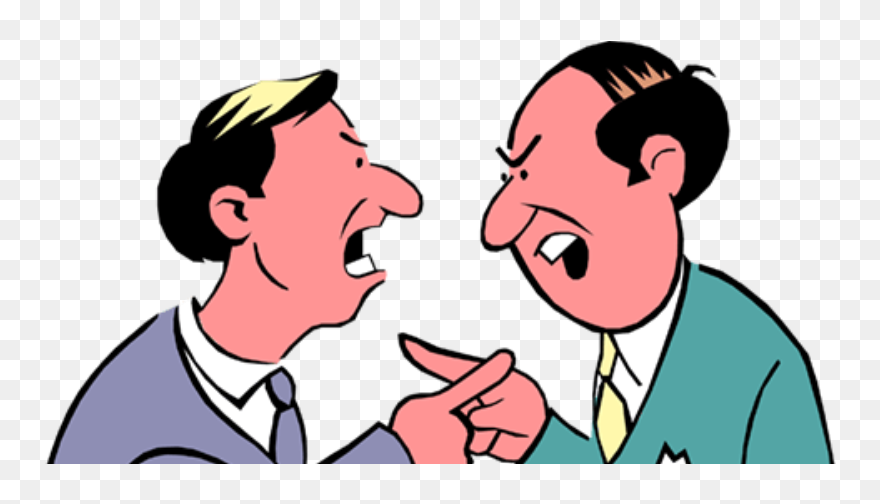 2 Men Arguing Cartoon Clipart (#5803159) - PinClipart