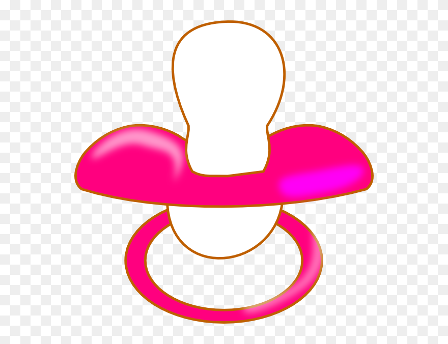 Download Pacifier Baby Pink Clip Art - Cartoon Pink Pacifier Png ...