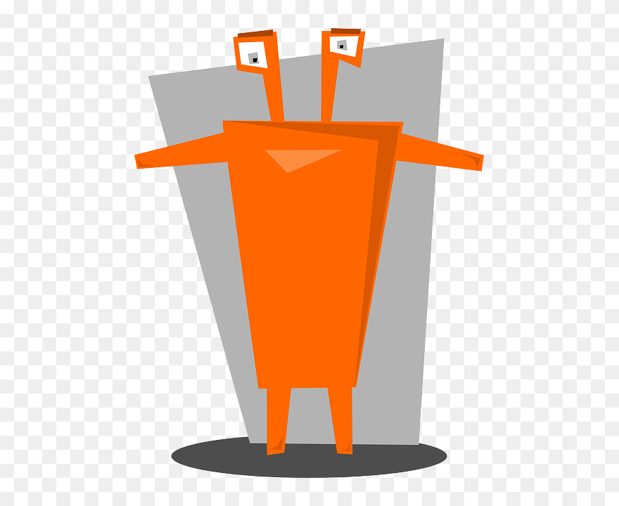 Download Creature, Funny, Alien, Cartoon, Orange - Clip Art - Png ...