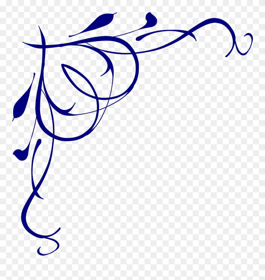 Download Blue Page Border Designs Clipart (#5810301) - PinClipart