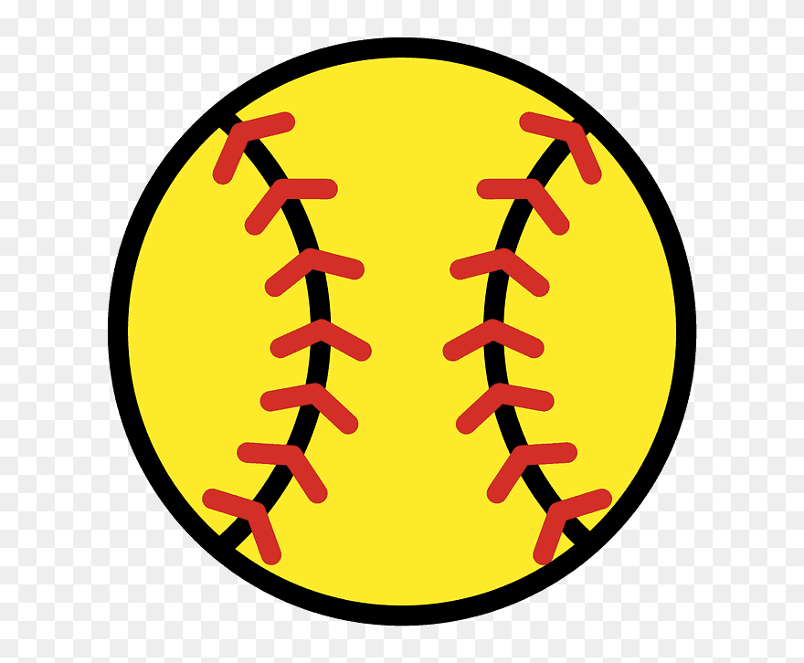Download Softball Clipart - Softball Symbols - Png Download (#5814835 ...