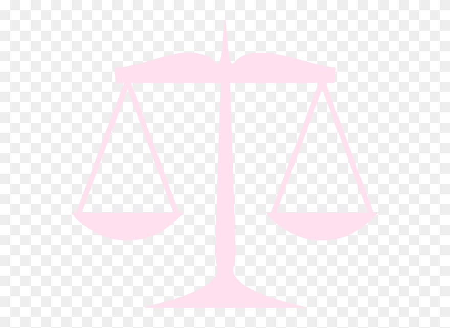 Scale Of Justice Pink Clipart (#5817860) - PinClipart