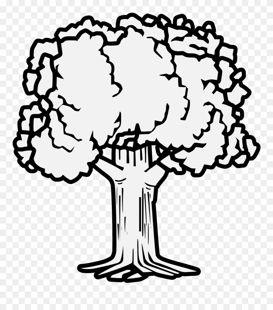 Traceable Trees Clipart (#5818605) - PinClipart