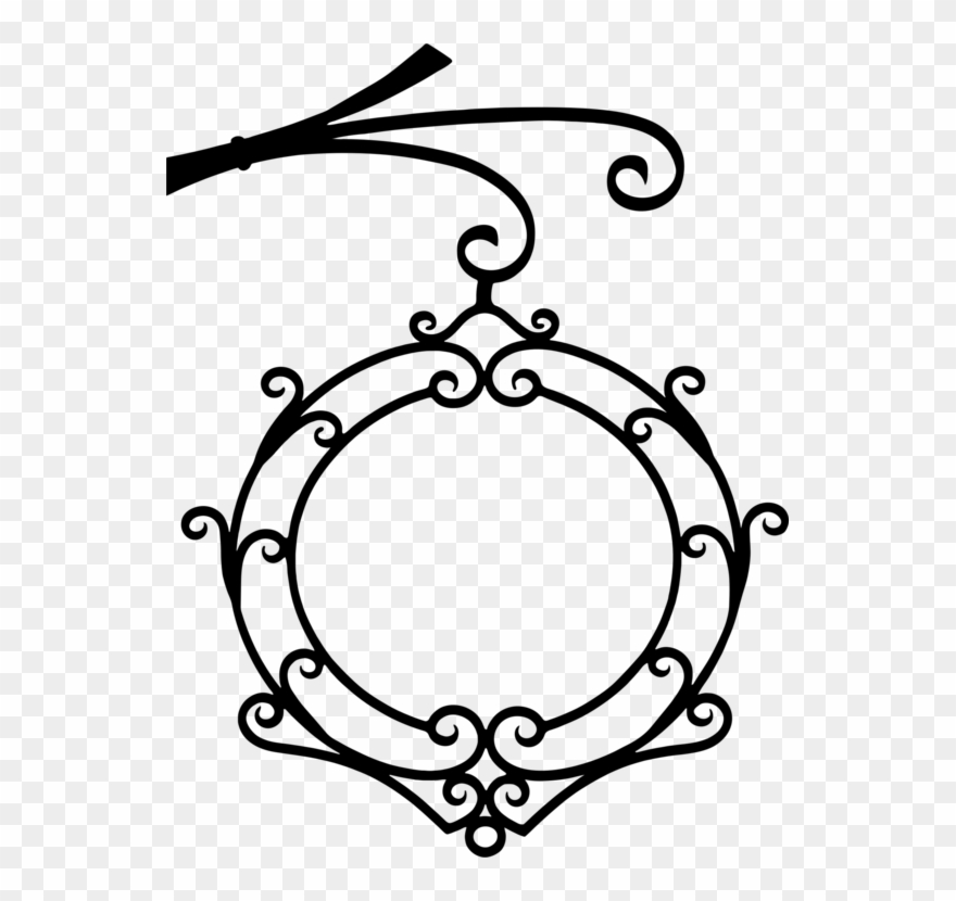 All Photo Png Clipart - Wrought Iron Sign Png Transparent Png (#62974 ...