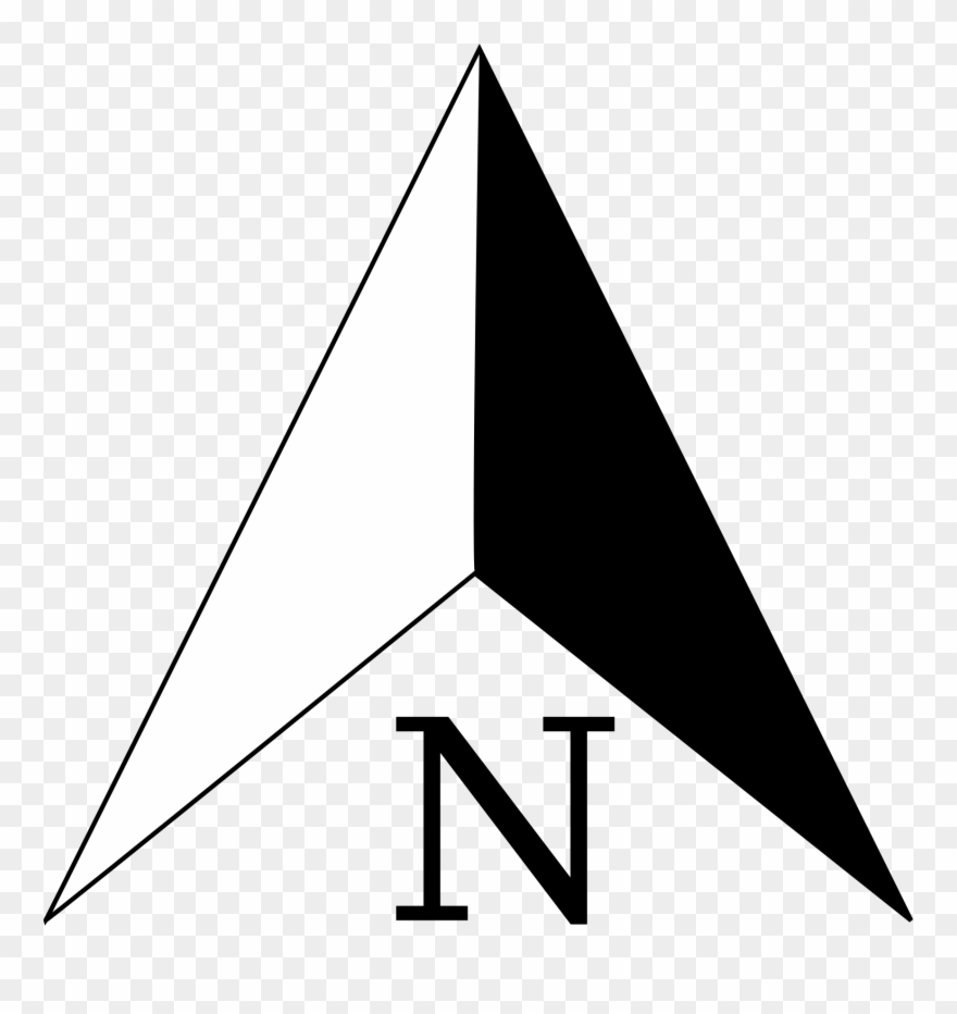 Download North Arrow Clipart (#63896) - PinClipart