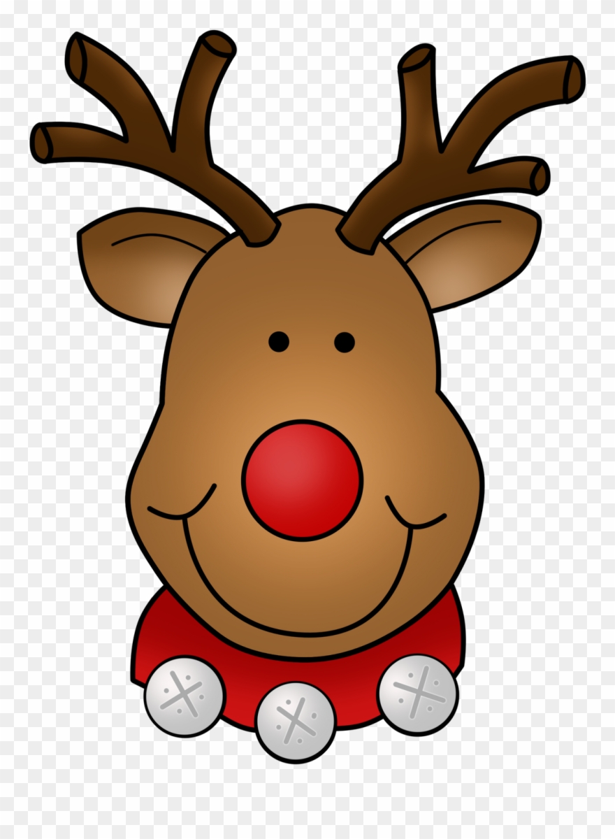 Download "dots" Of Fun Clip Art - Rudolph The Red Nosed Reindeer Face ...