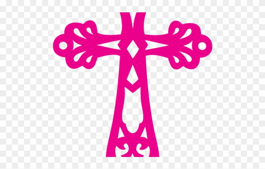 Cross Clipart Pink - Cross - Png Download (#604835) - PinClipart