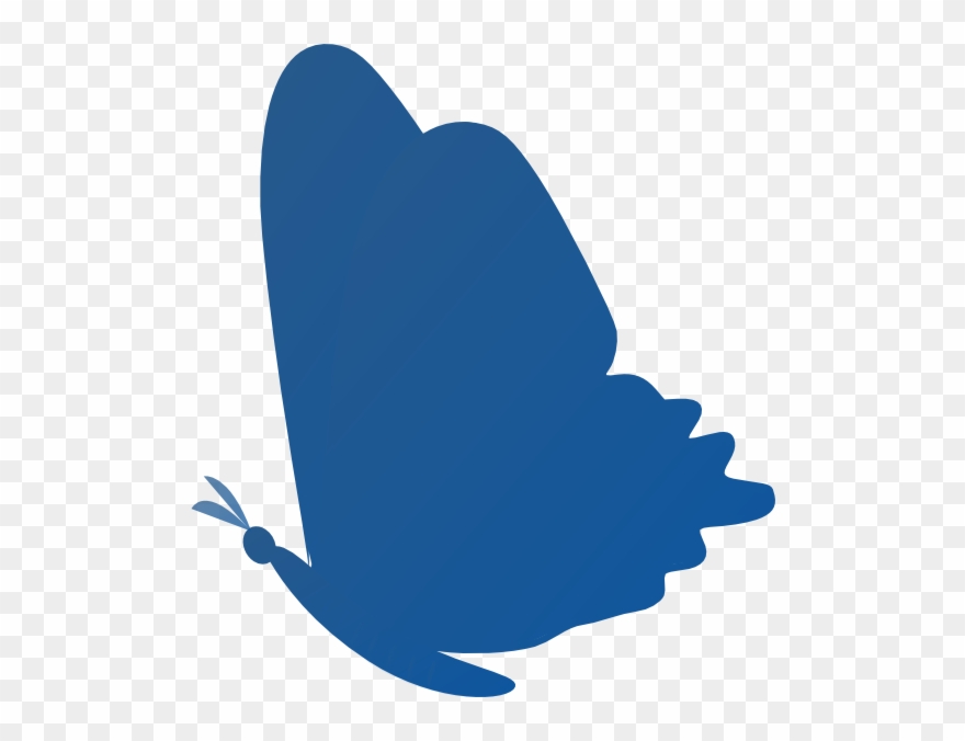 Butterfly Clip Art At Clker - Pink Butterfly Clip Art - Png Download ...