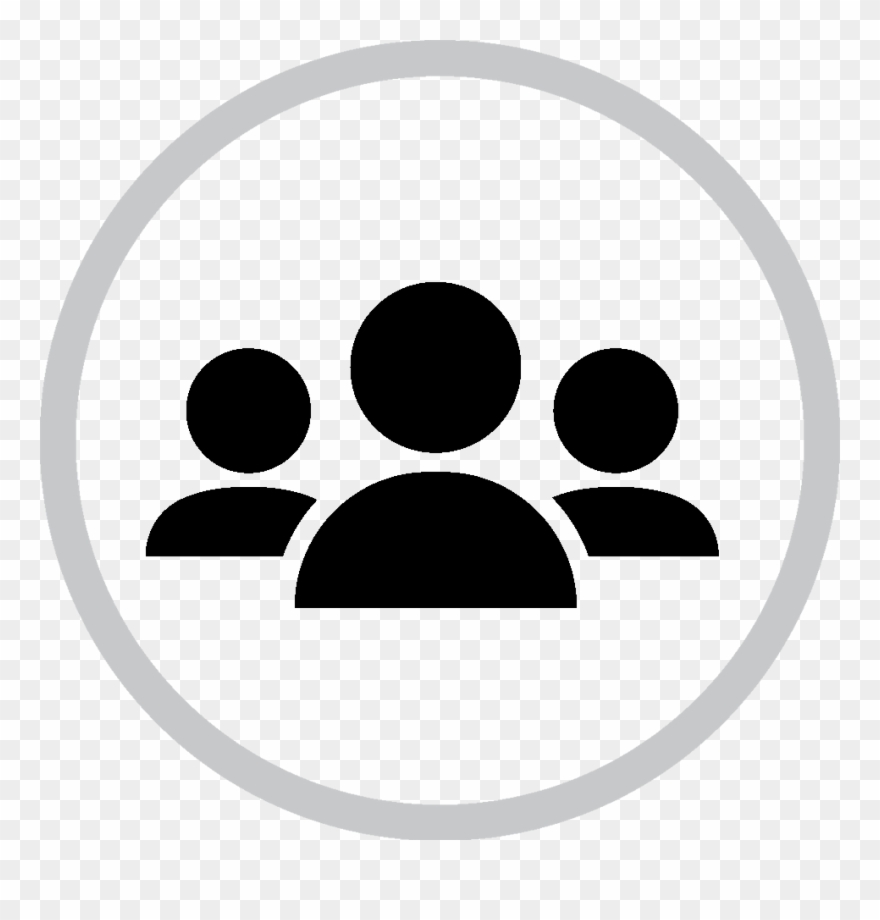 Meet The Board Icon Gray Circle - Board Of Trustees Icon Clipart ...