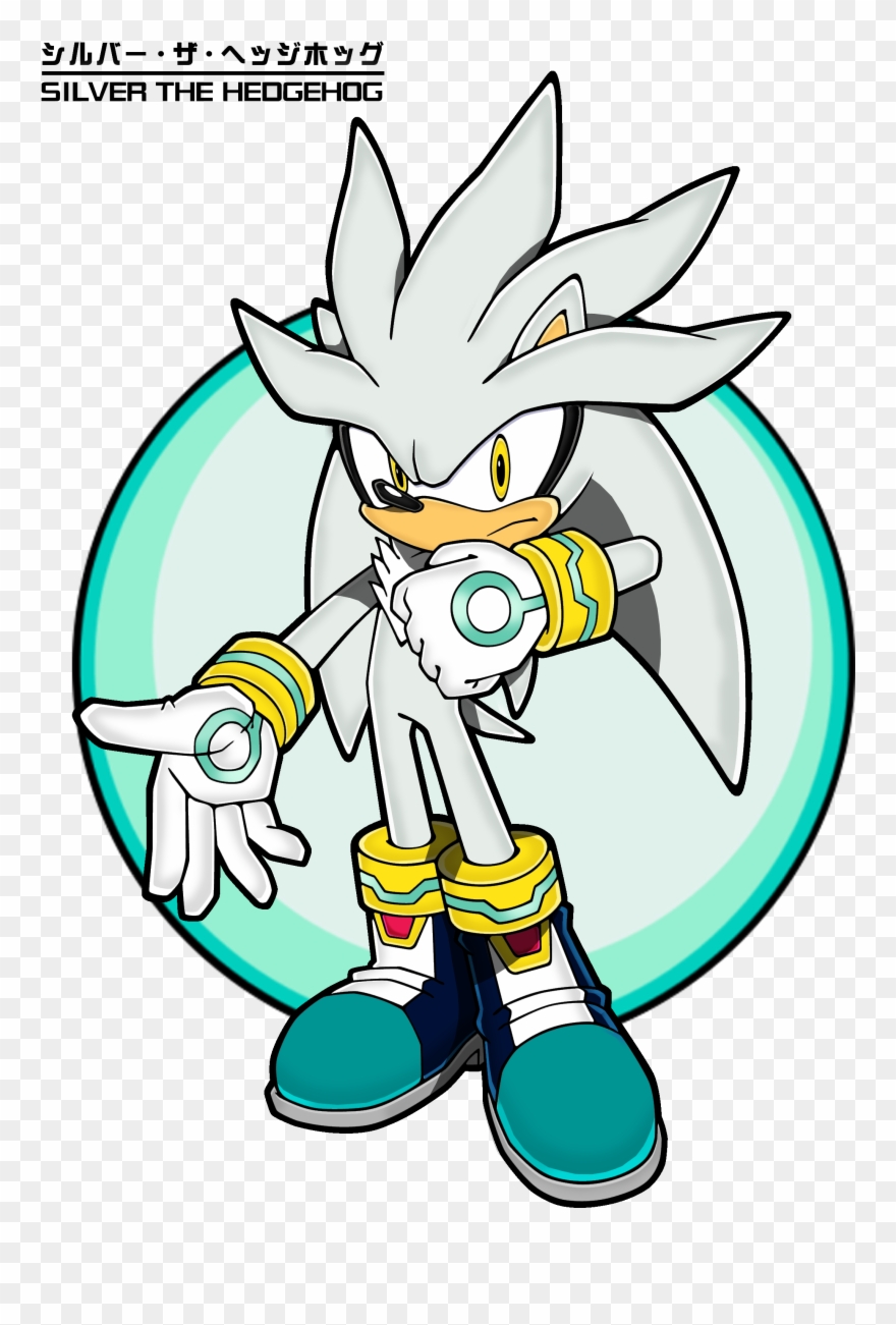 Sonic The Hedgehog Clipart Channel - Silver The Hedgehog Channel - Png ...