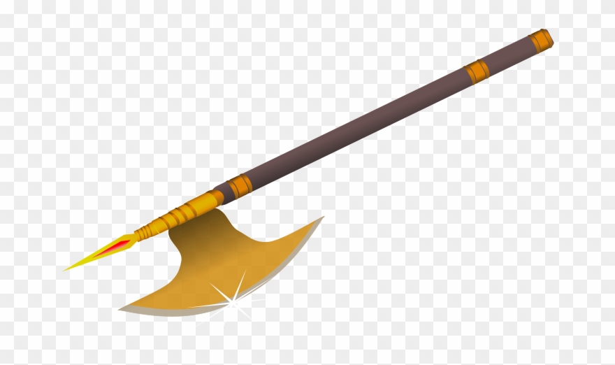 Ancient- Axe Free Vector - Png Of Weapons Clipart (#619486) - PinClipart