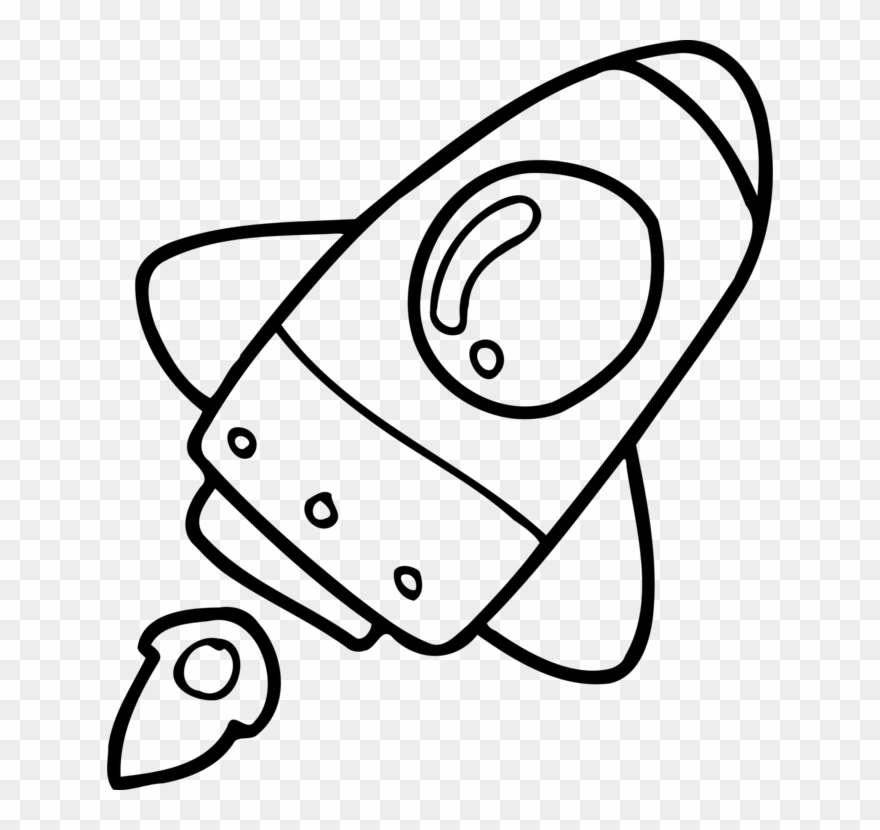 All Photo Png Clipart - Black And White Rocket Ship Clip Art ...
