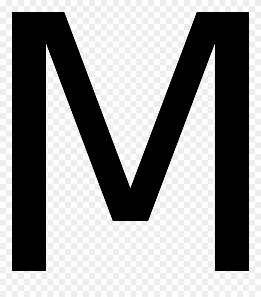 Capital Letter M Clipart 627105 PinClipart