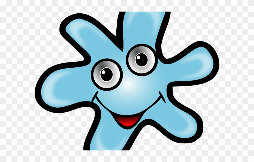 Huge Clothespin Clothespin Clipart Blue Clothespin - Bacteria Cartoon ...