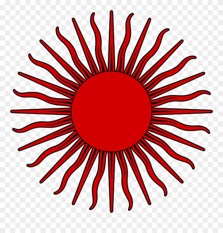 File Sun Symbol Red Wikimedia Commons Open - Sol De Mayo Bandera ...