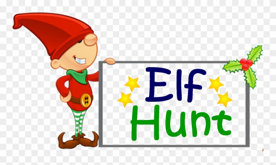 Can You Help Us Find The Elves Hidden Around The Garden - Elf Clipart ...