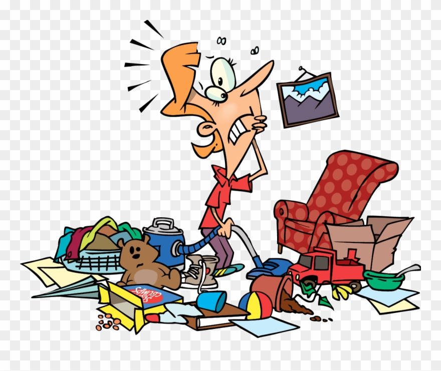Time To Clear The Clutter - Declutter Clip Art - Png Download (#659020 ...