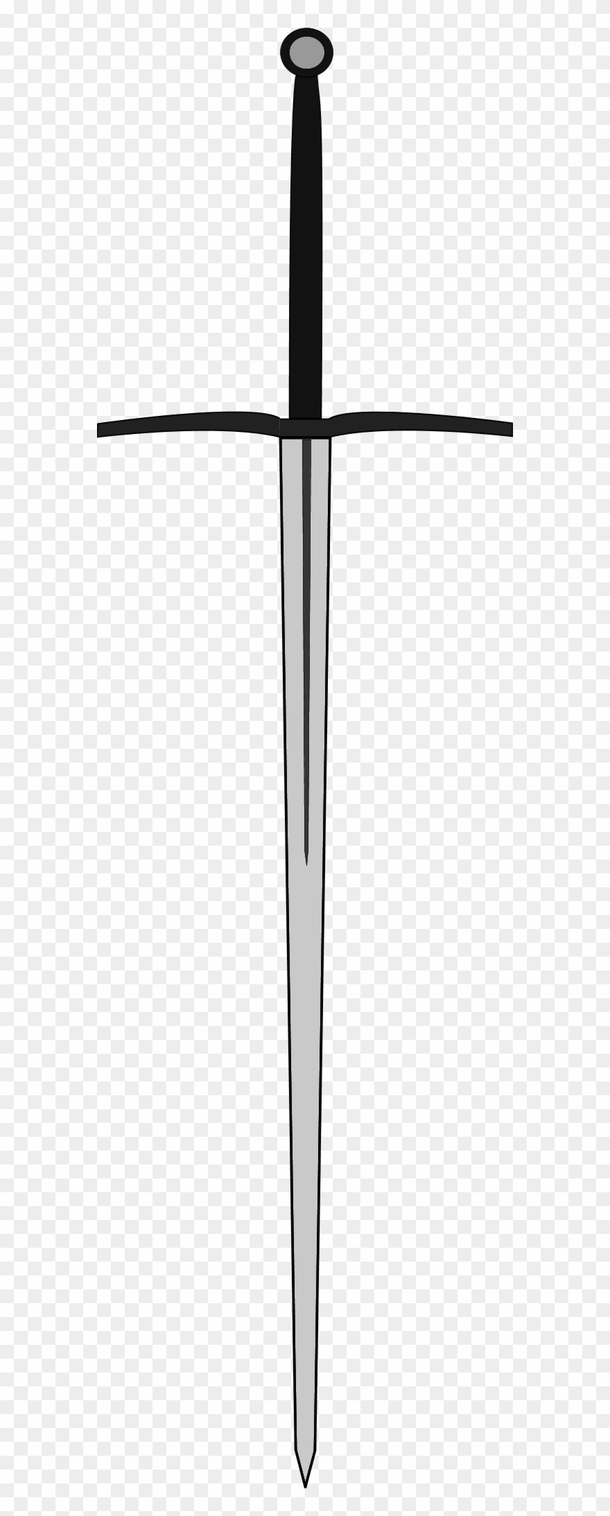 Download Clip Arts Related To - Two Handed Sword Drawing - Png Download ...