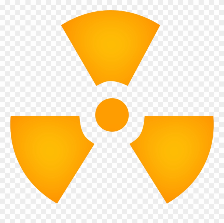 Yellow Radiation Sign Png Image - Transparent Background Radioactive ...