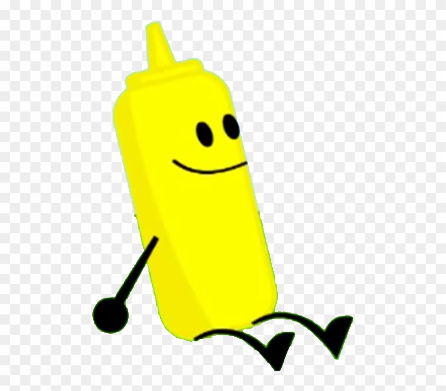 Image Character Mustrad Png Object Land Wiki - Bfdi Ketchup Clipart ...