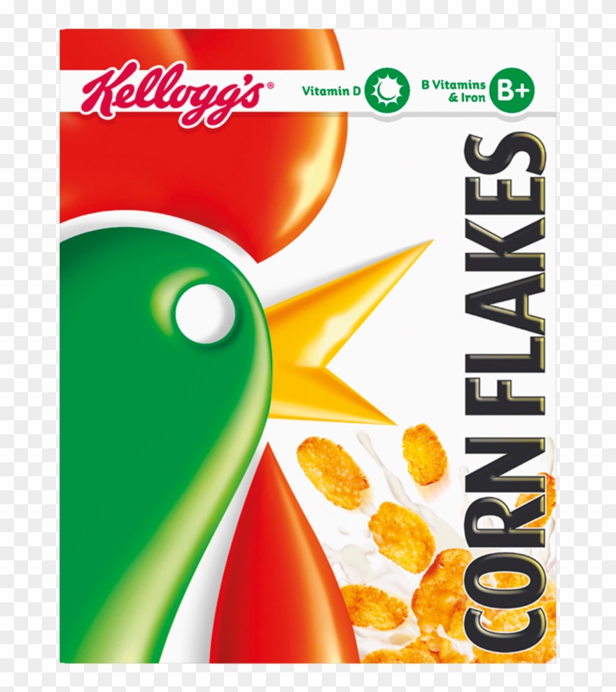 Kellogg's Corn Flakes 500gm Clipart (#679762) - PinClipart