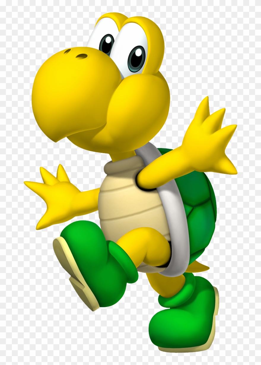 The Word "koopa" - Koopa Troopa Clipart (#682088) - PinClipart
